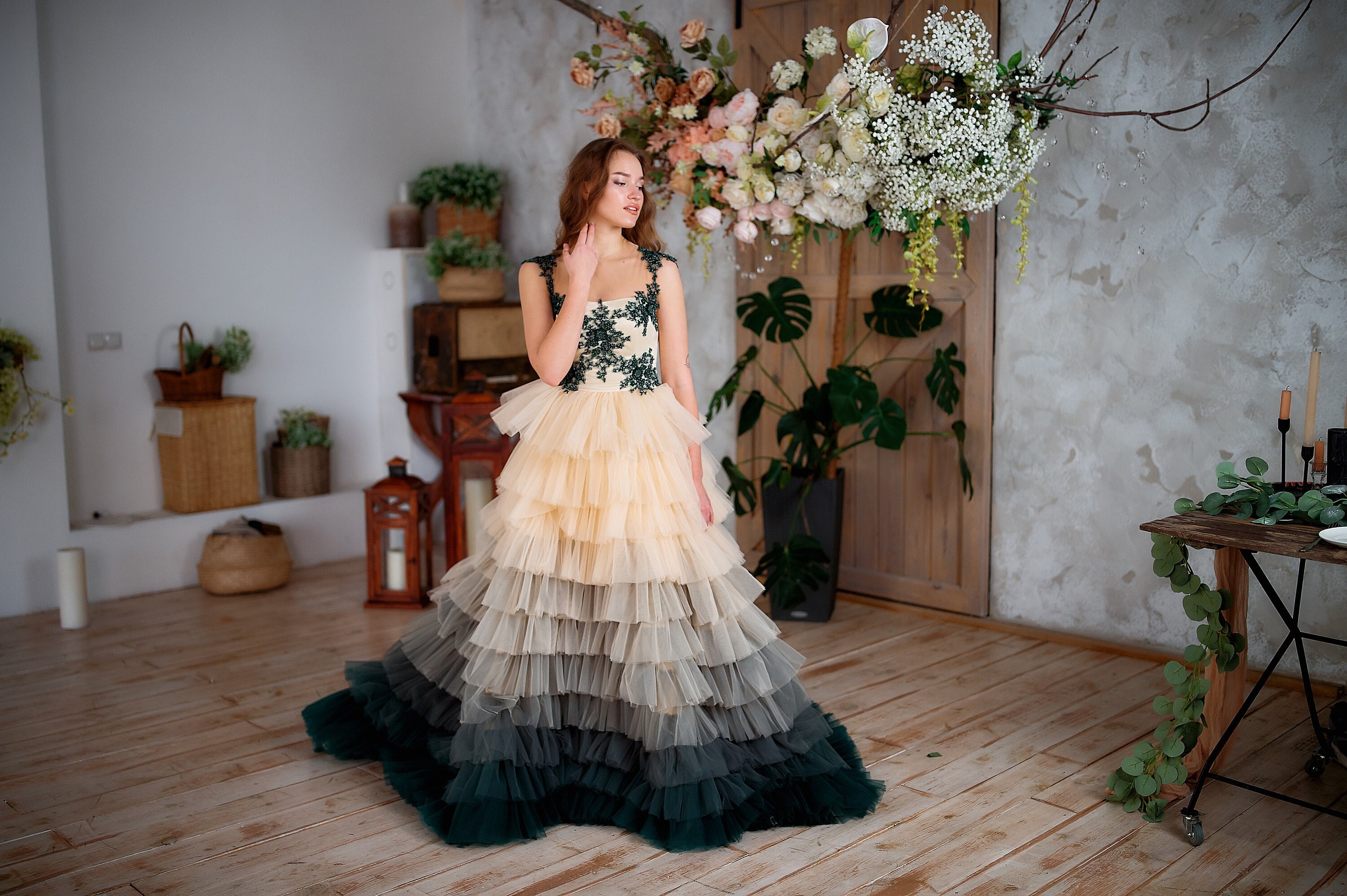 Tulle Sheer Maxi Dress - Etsy Tulle Sheer Maxi Dress - Etsy
