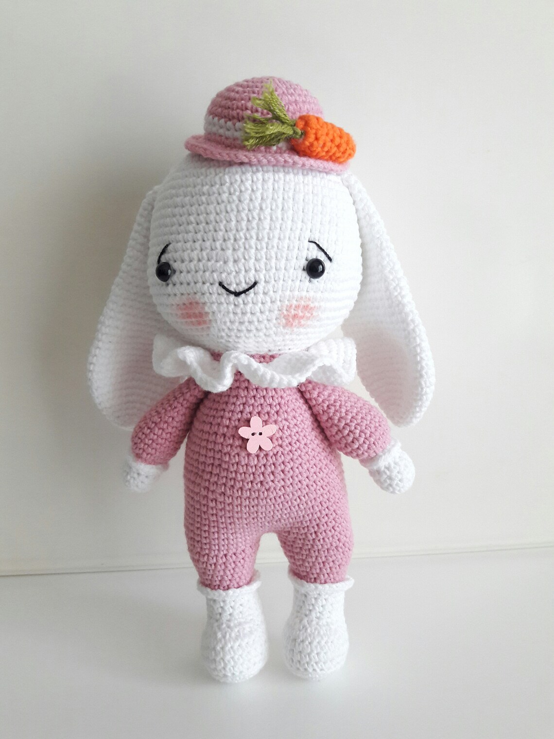 Baby Amigurumi Crochet Bunny and Crochet Toy for a Newborn or Child ...