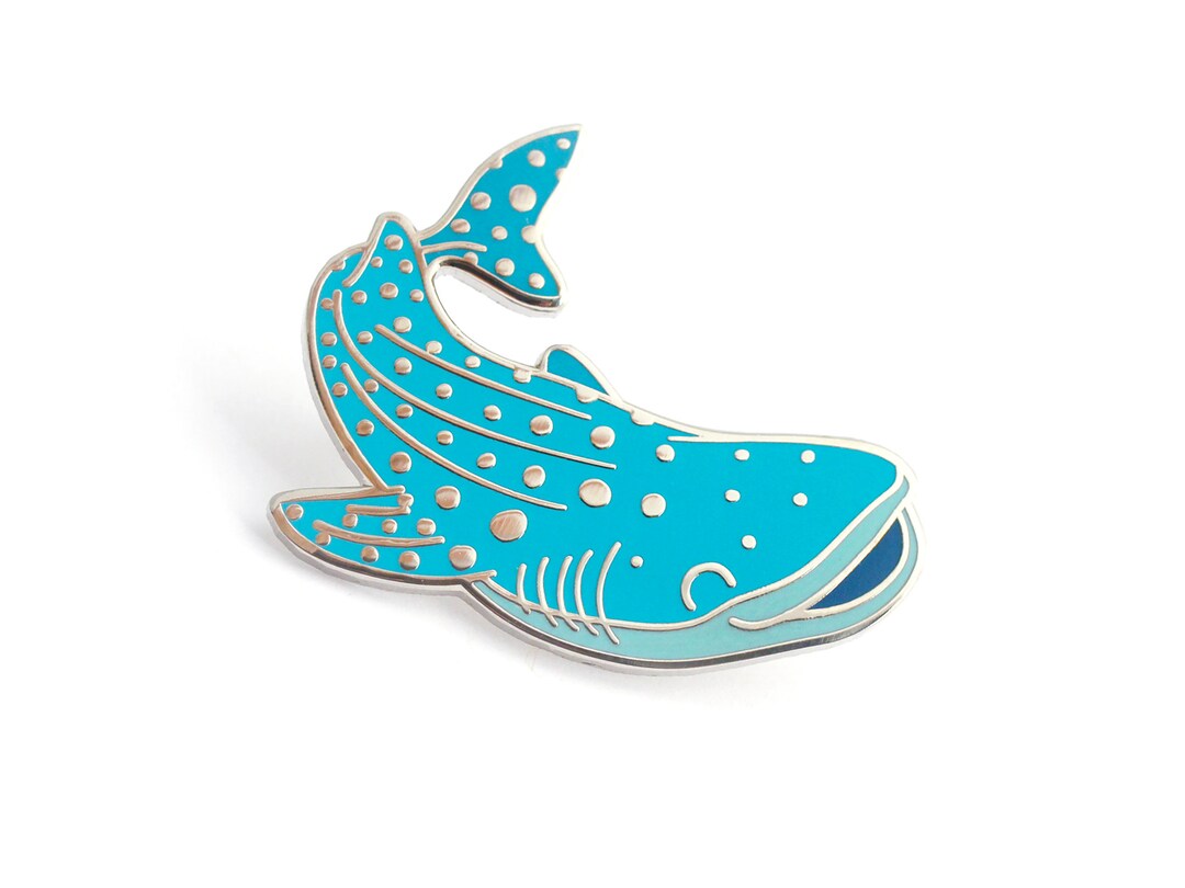 Whale Shark Pin - Etsy