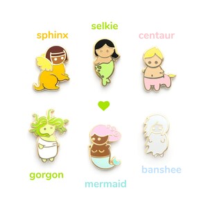 Banshee Pin - Mythical Minis - Etsy