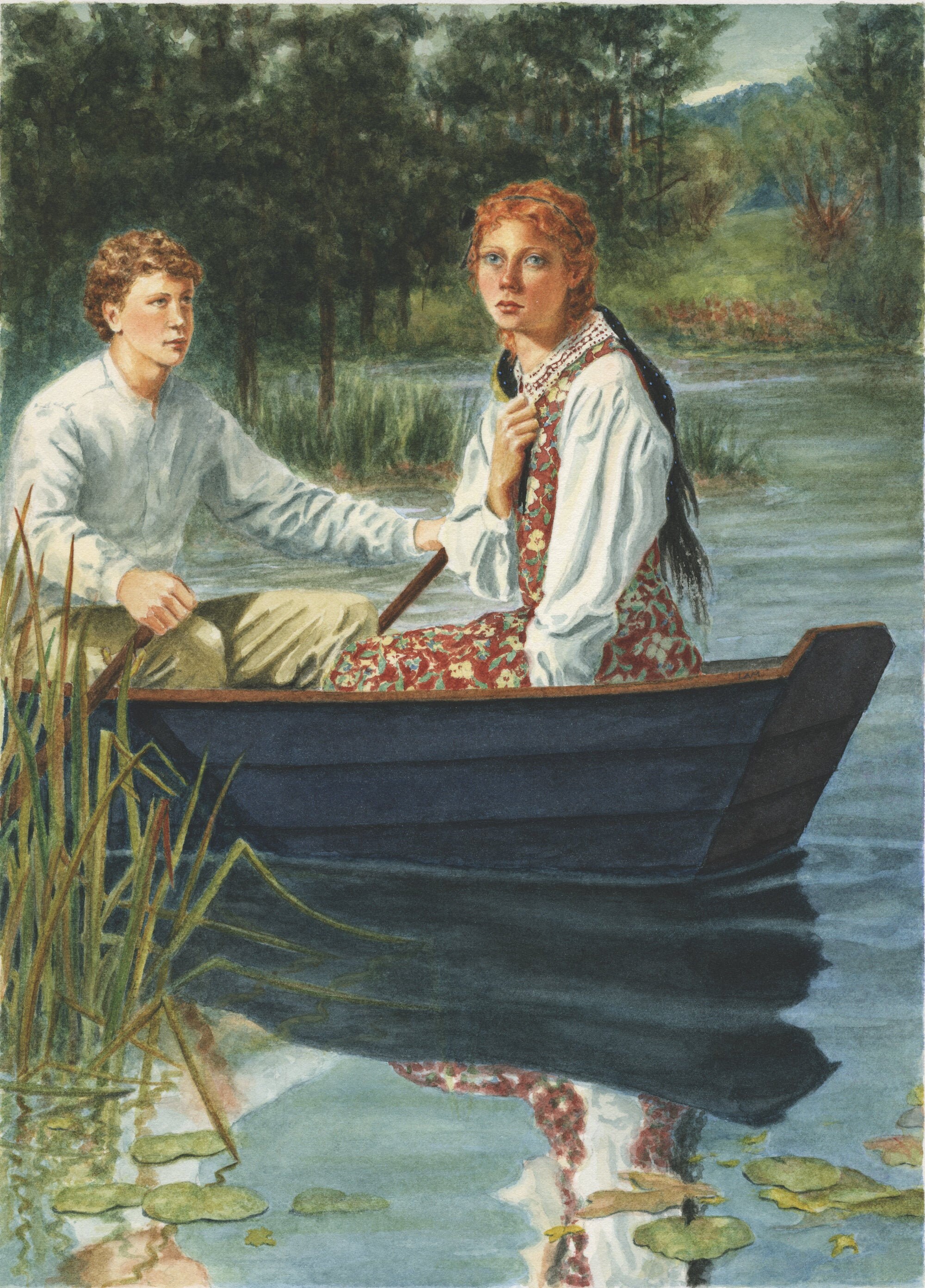 Anne Of Green Gables And Gilbert