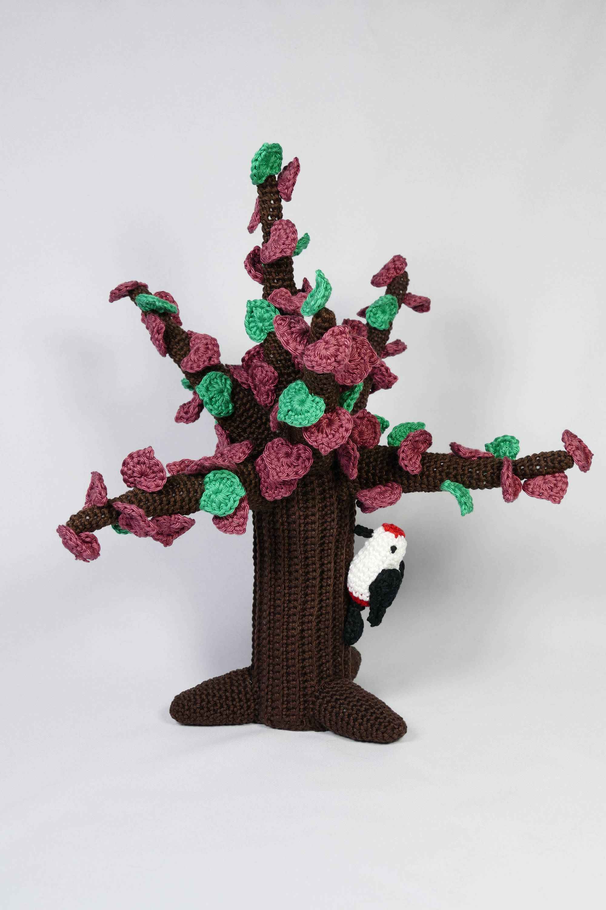 Tree and Woodpecker, Amigurumi Crochet Pattern, PDF ENG - Etsy