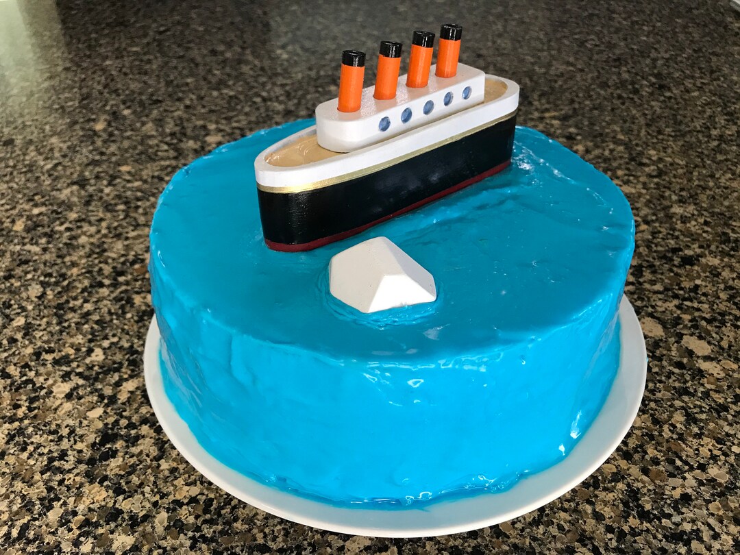 R.M.S. Titanic and Britannic 6 Cake Topper - Etsy