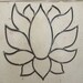 Metal Welded Lotus Flower Wall Art Sculpture - Etsy