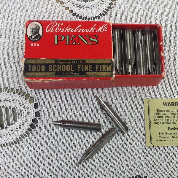 Antique Fountain Pen Nibs - Etsy