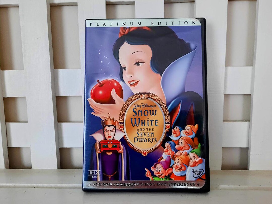 Vintage Disney Dvds Snow White Platinum Edition 2 Disc Set NEW Sealed ...