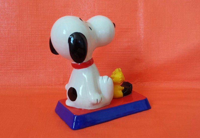 Snoopy and Woodstock Figurine My Secretary Isn't | Etsy
