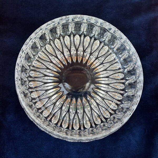 Heavy Crystal Bowl - Etsy