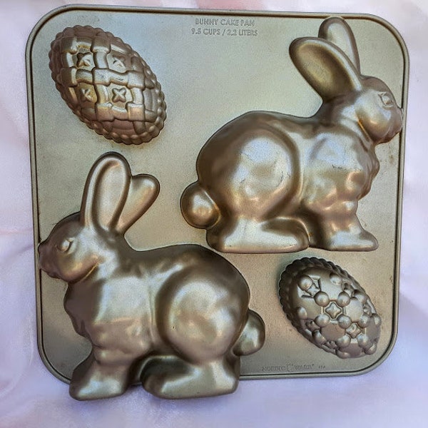 Rabbit Cake Pan - Etsy