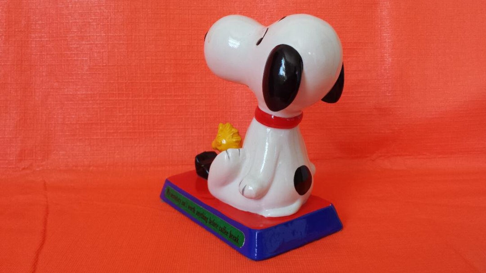 Snoopy and Woodstock Figurine My Secretary Isn't | Etsy