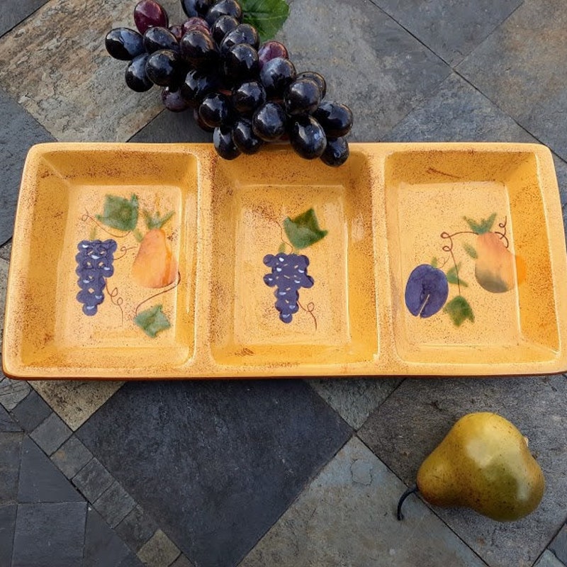 Ceramic Snack Trays - Etsy