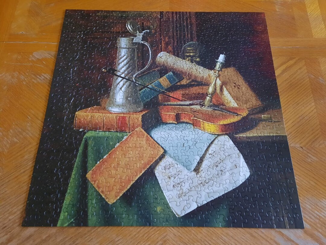 RARE Springbok Jigsaw Puzzle 1973 Munich Still Life, 1884 by William ...