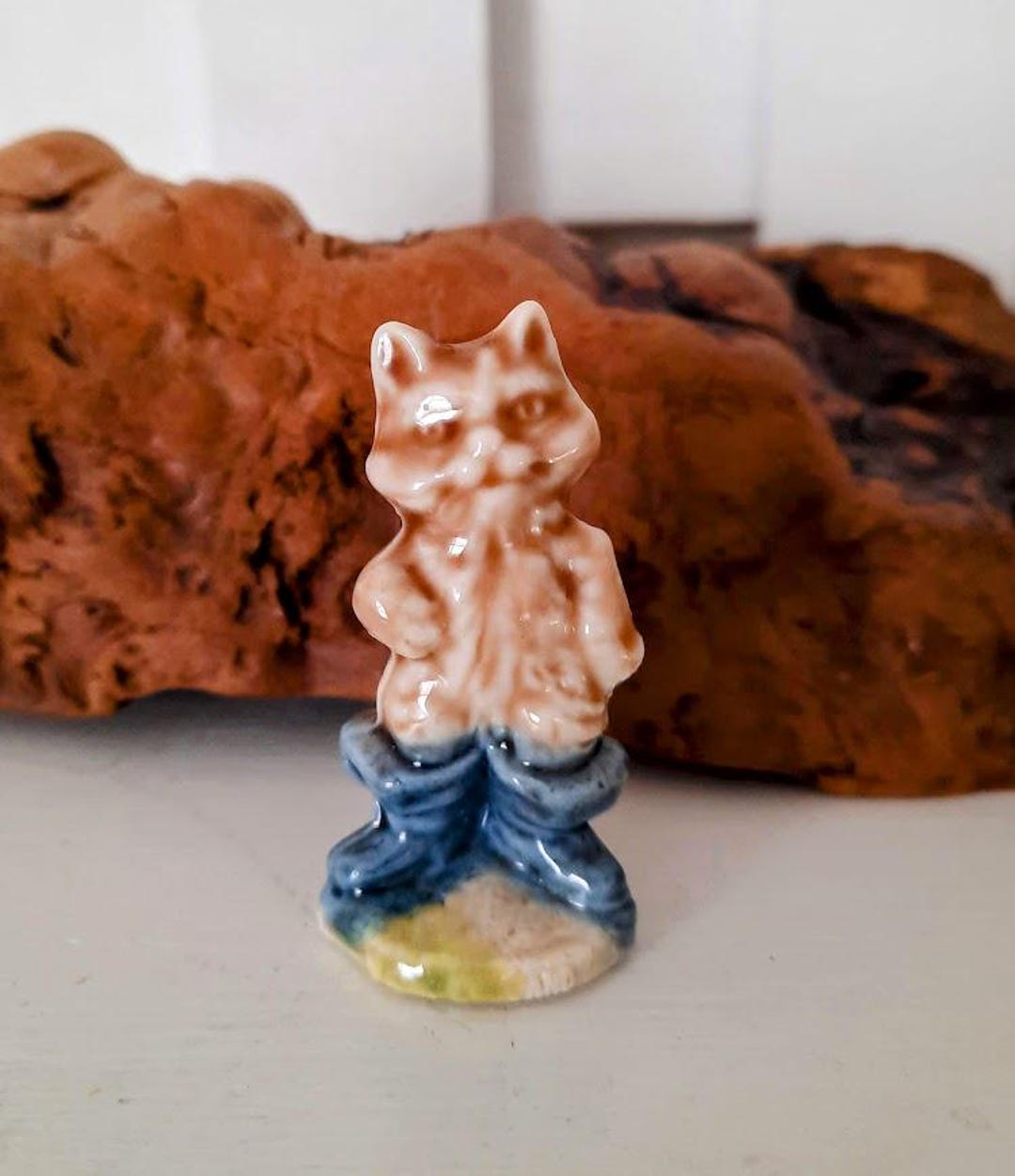 Vintage Wade Pottery Miniature Nursery Rhyme Figurines Red Rose Tea ...