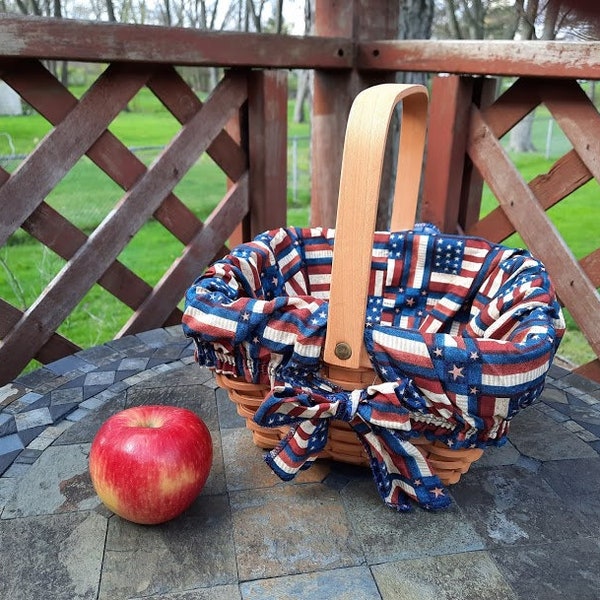 American Flag Basket - Etsy