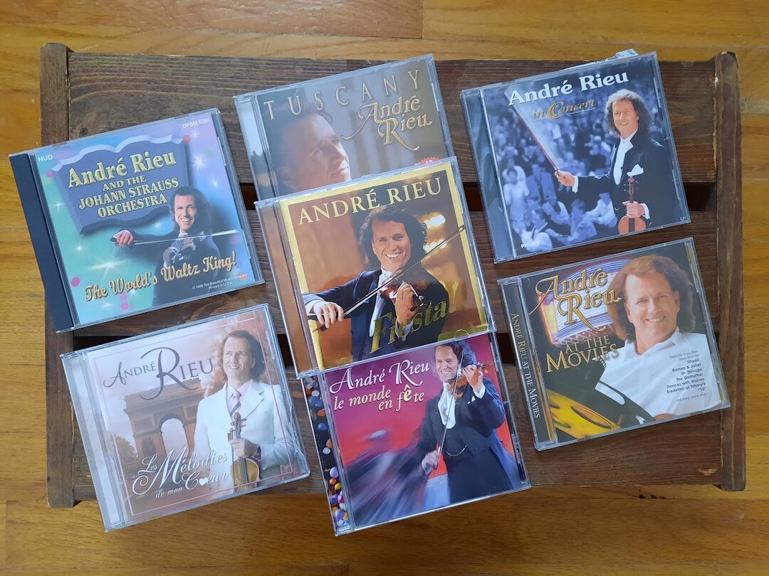 ANDRE RIEU Music Cds Fiesta-in Concert-les Melodies De Mon Coeur-le ...