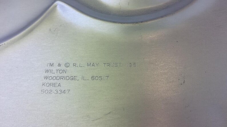 Wilton Cake Pan Rudolph the Red Nosed Reindeer 1981 Reindeer - Etsy