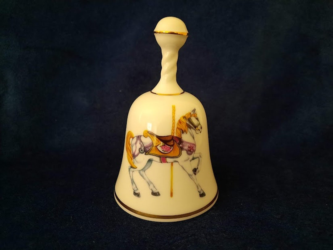 Vintage Assorted White Porcelain Bells Collectible Hand Bells-each Sold ...