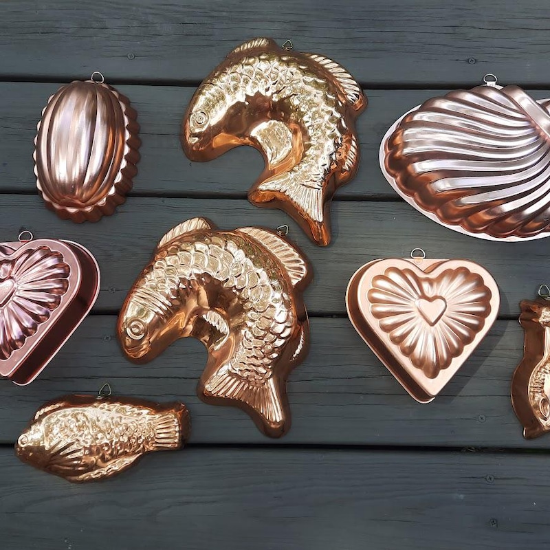 Copper Fish Mold - Etsy