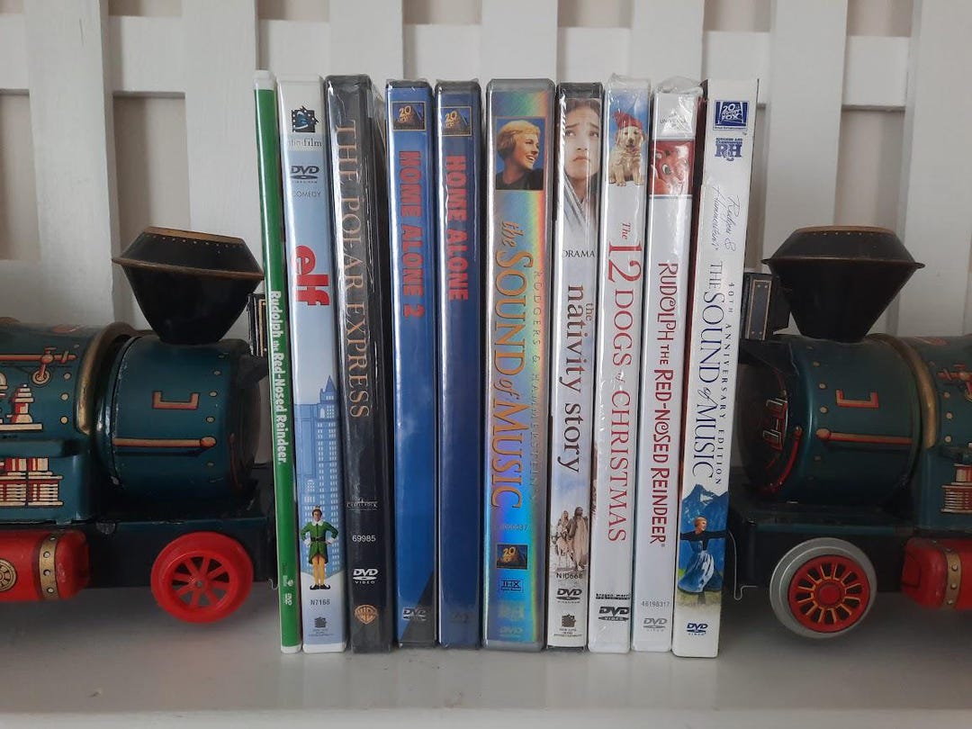 Christmas Movie Classics Dvds Home Alone, Polar Express, Elf, the Sound ...