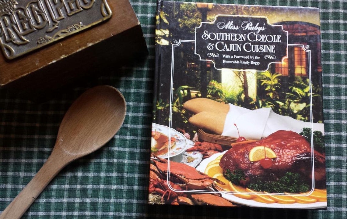SIGNED Miss Ruby's Cookbook Southern Creole and Cajun - Etsy