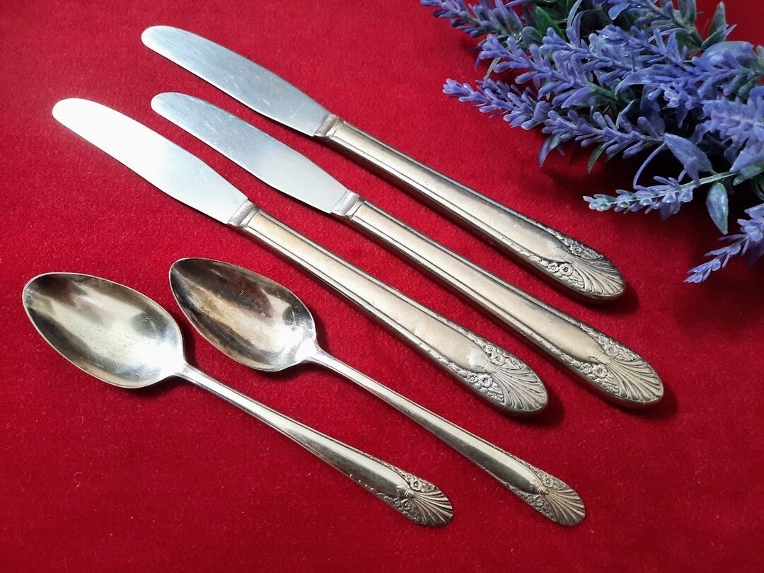 Vintage Crown Silverplate Radiance Pattern 1939 Replacement Silverware ...