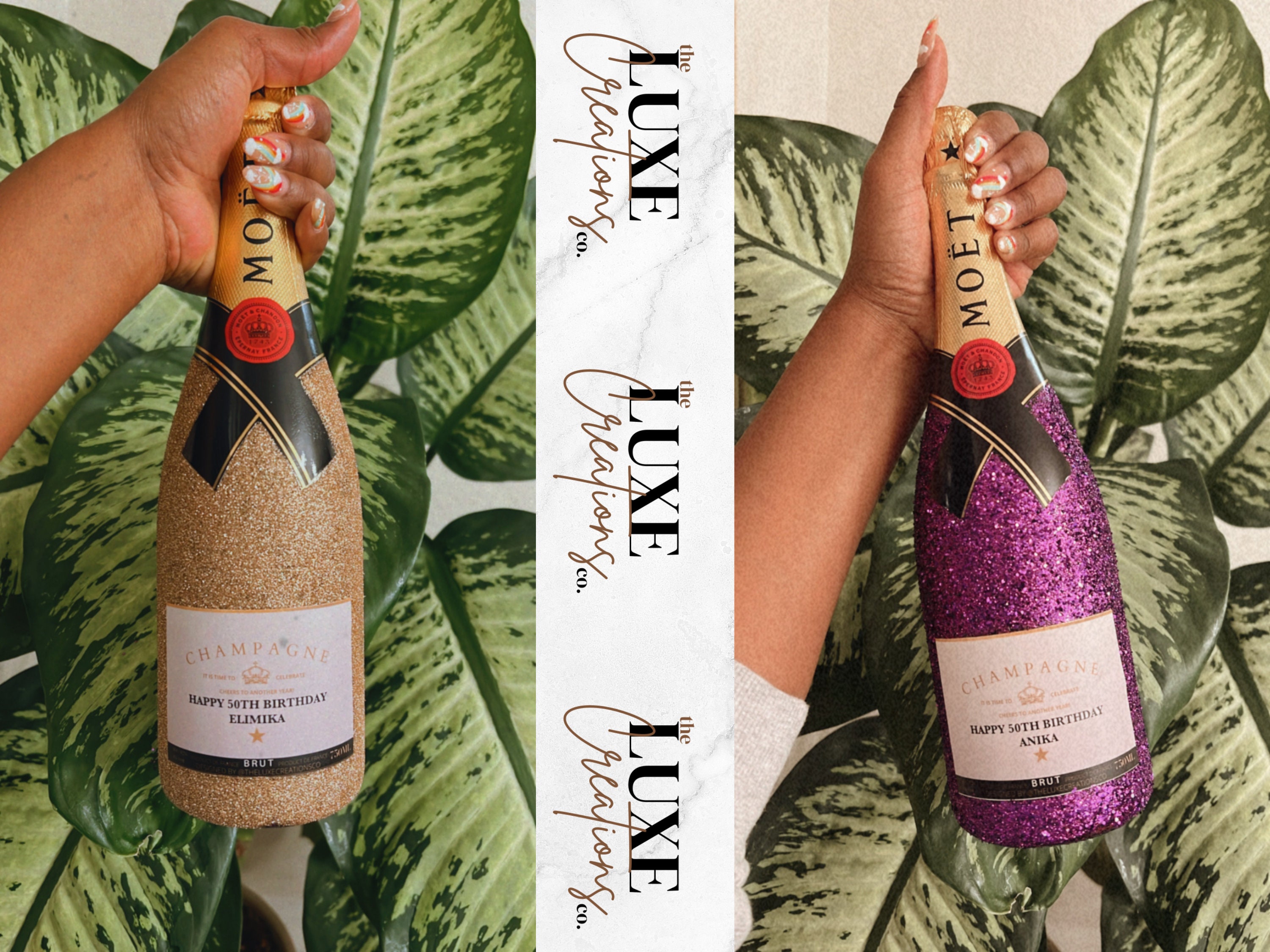 Custom Bottle Labels, Moet Champagne Gifts, Groomsman and Bridesmaid ...