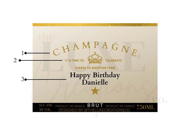 Custom Bottle Labels, Moet Champagne Gifts, Groomsman and Bridesmaid ...