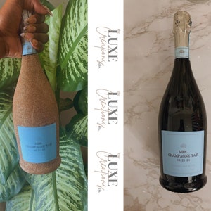 Custom Bottle Labels, Prosecco La Marca, Groomsman and Bridesmaid Gifts ...