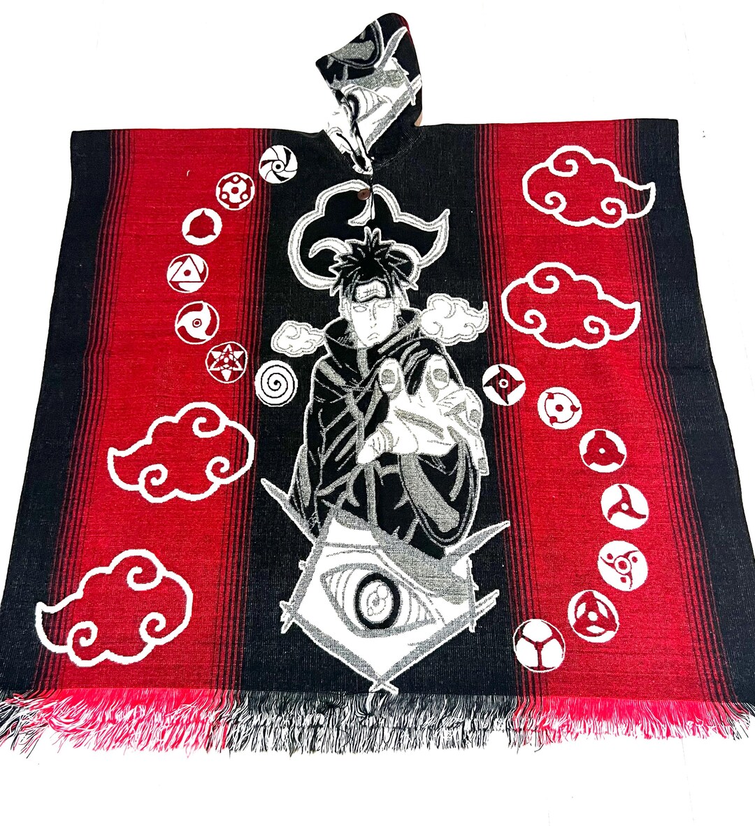 Anime Poncho Alpaca Blend Poncho Men's and Women's - Etsy