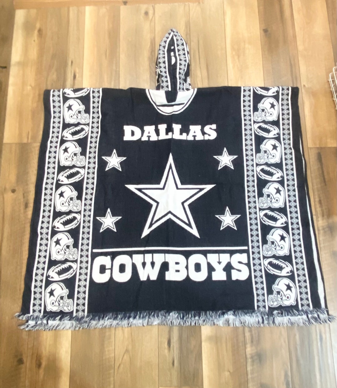 Dallas Cowboys Poncho Alpaca Wool Mens or Womens - Etsy
