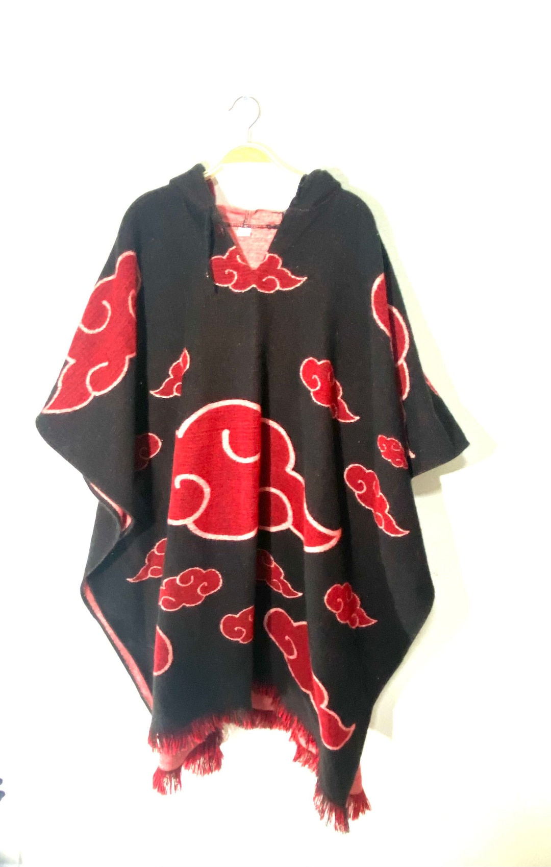 Naruto Anime Poncho Alpaca Blend Poncho Men's and Women's - Etsy