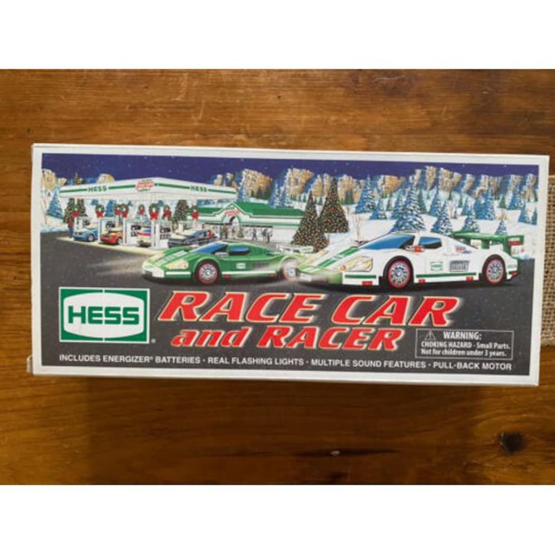 2009 Hess Race Car and Racer- Brand New - Etsy