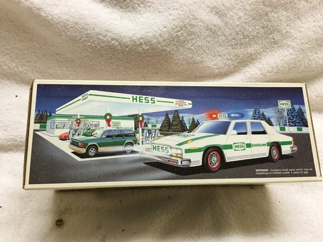Hess Patrol Car - 1993 in Original Box - Etsy