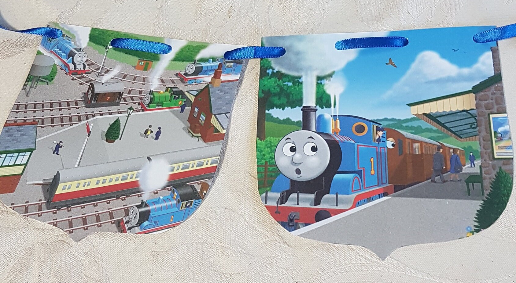 Thomas the Tank Engine and Friends Upcycled Paper Bunting - Etsy