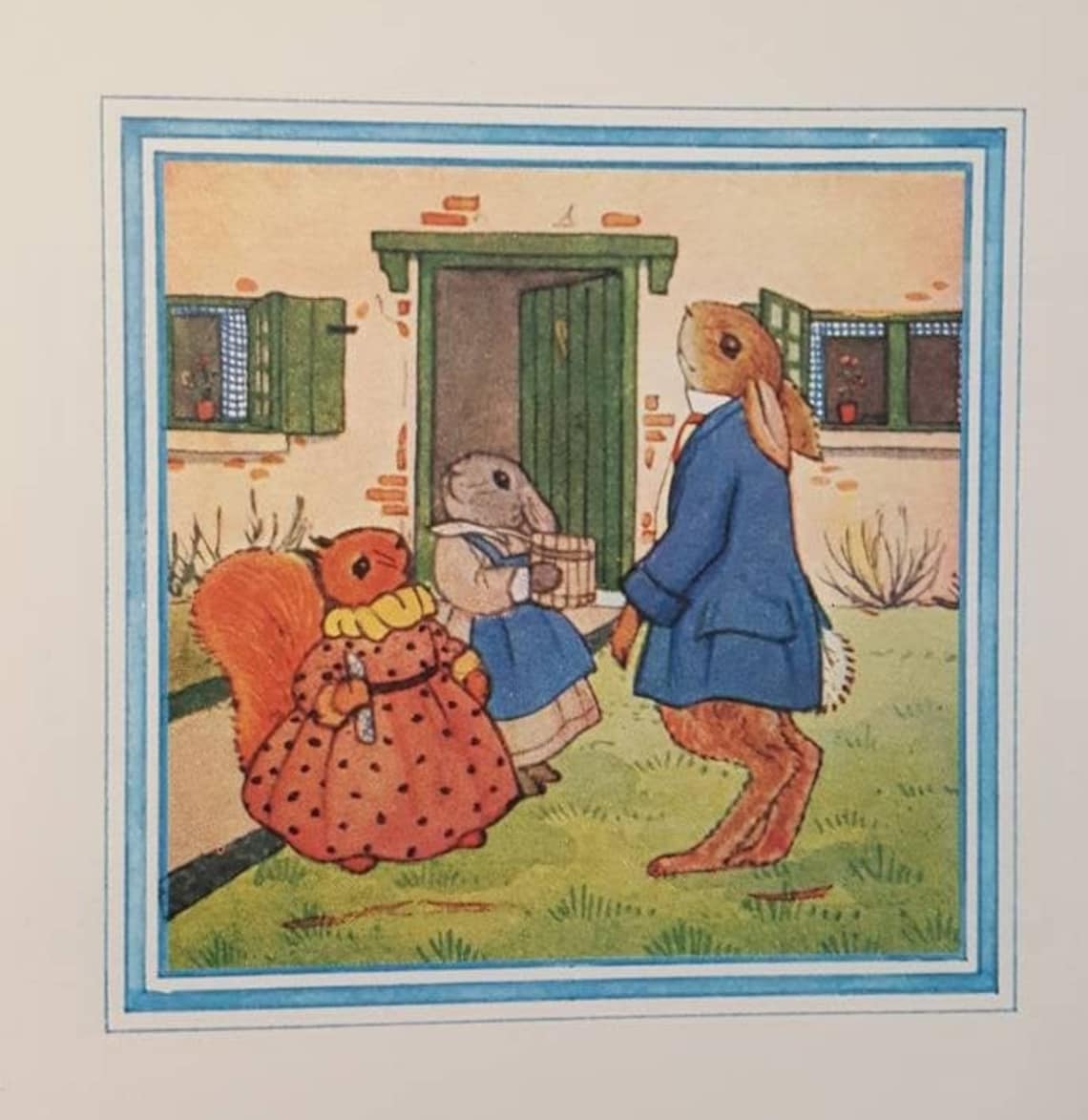 Little Grey Rabbit's Washing Day by Alison Uttley 1987 Hardback - Etsy