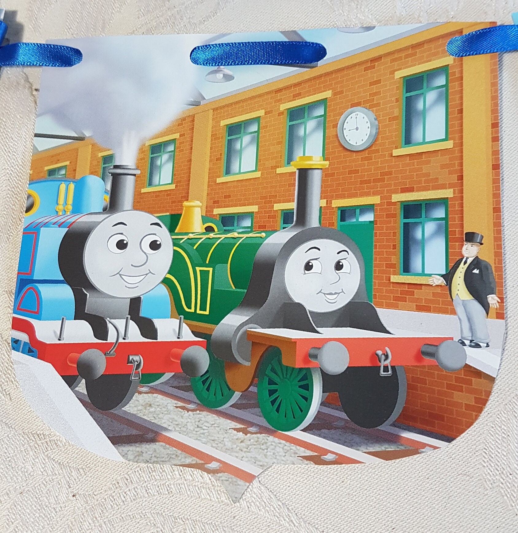 Thomas the Tank Engine and Friends Upcycled Paper Bunting - Etsy