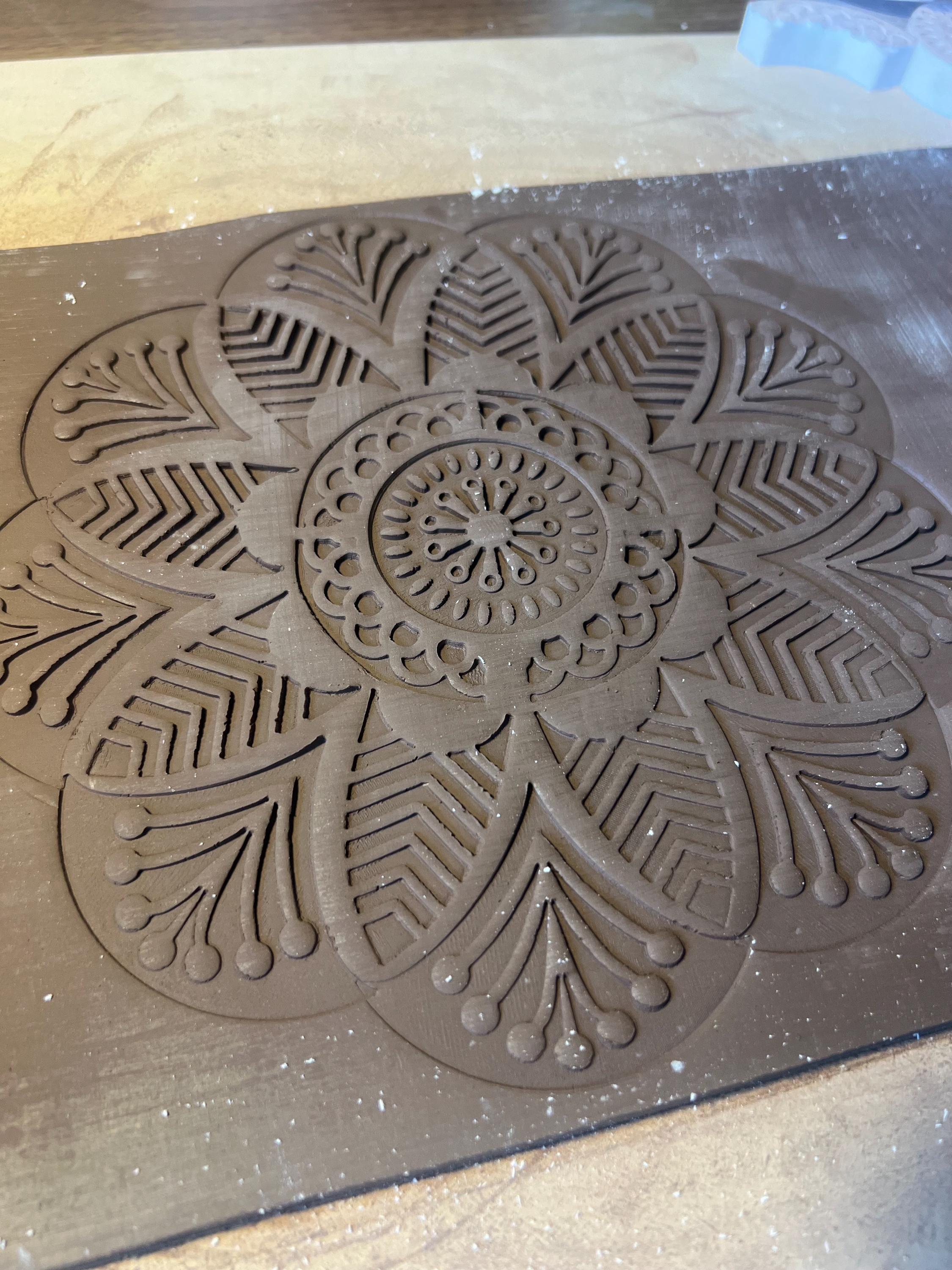 Flower Mosaic Stamp Set - Etsy