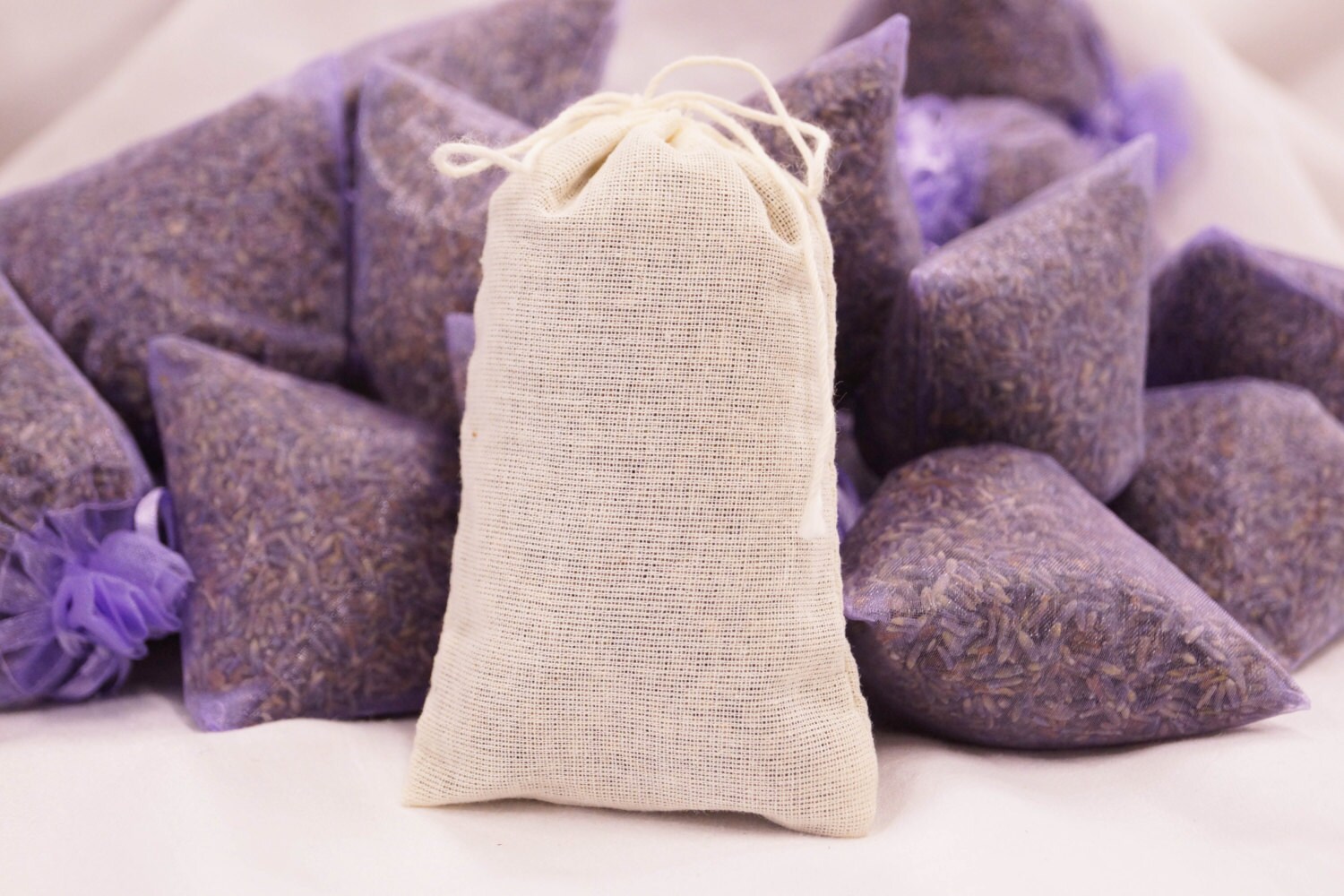 Lavender Sachet purple Sachet-muslin Sachet-organza | Etsy