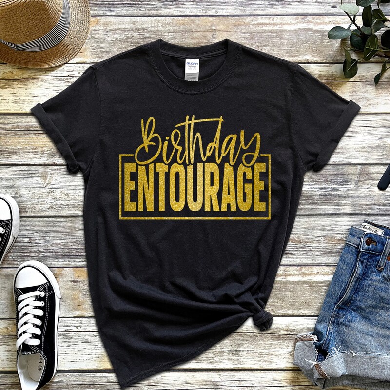 Birthday Entourage - Etsy