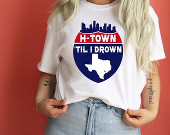 H Town Shirt | Etsy