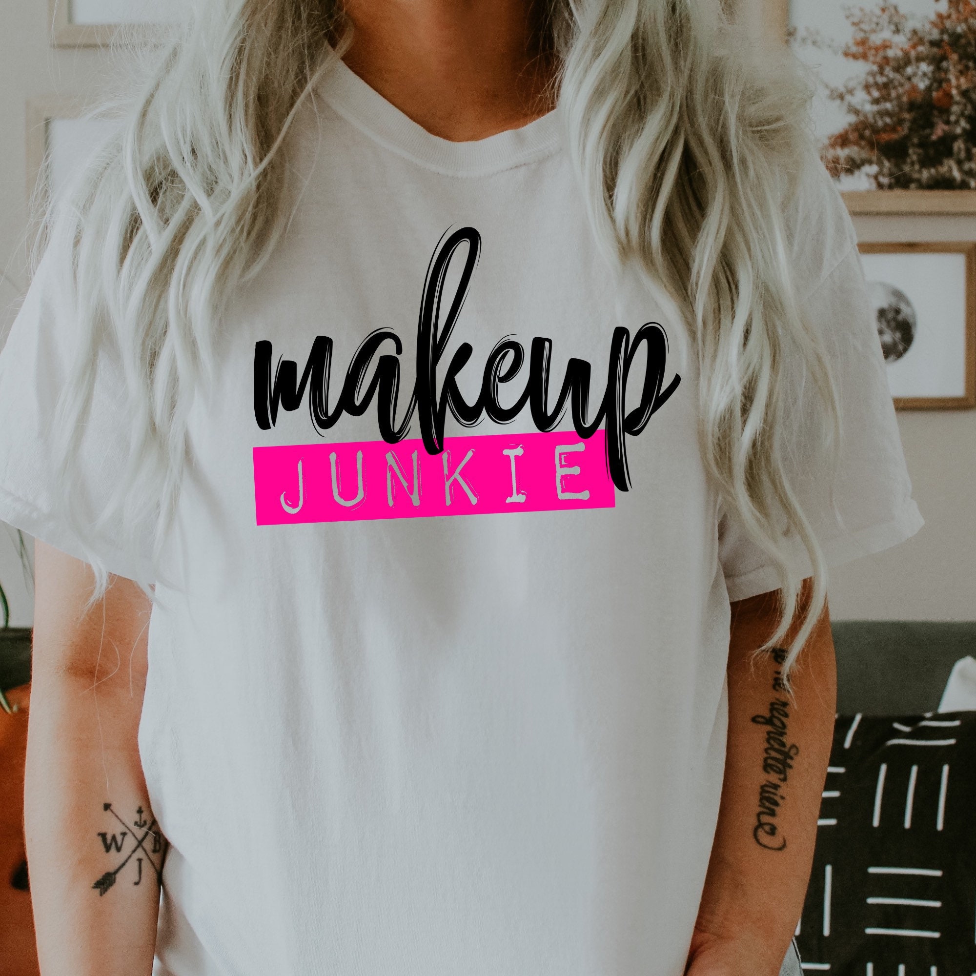 Makeup Tee - Etsy