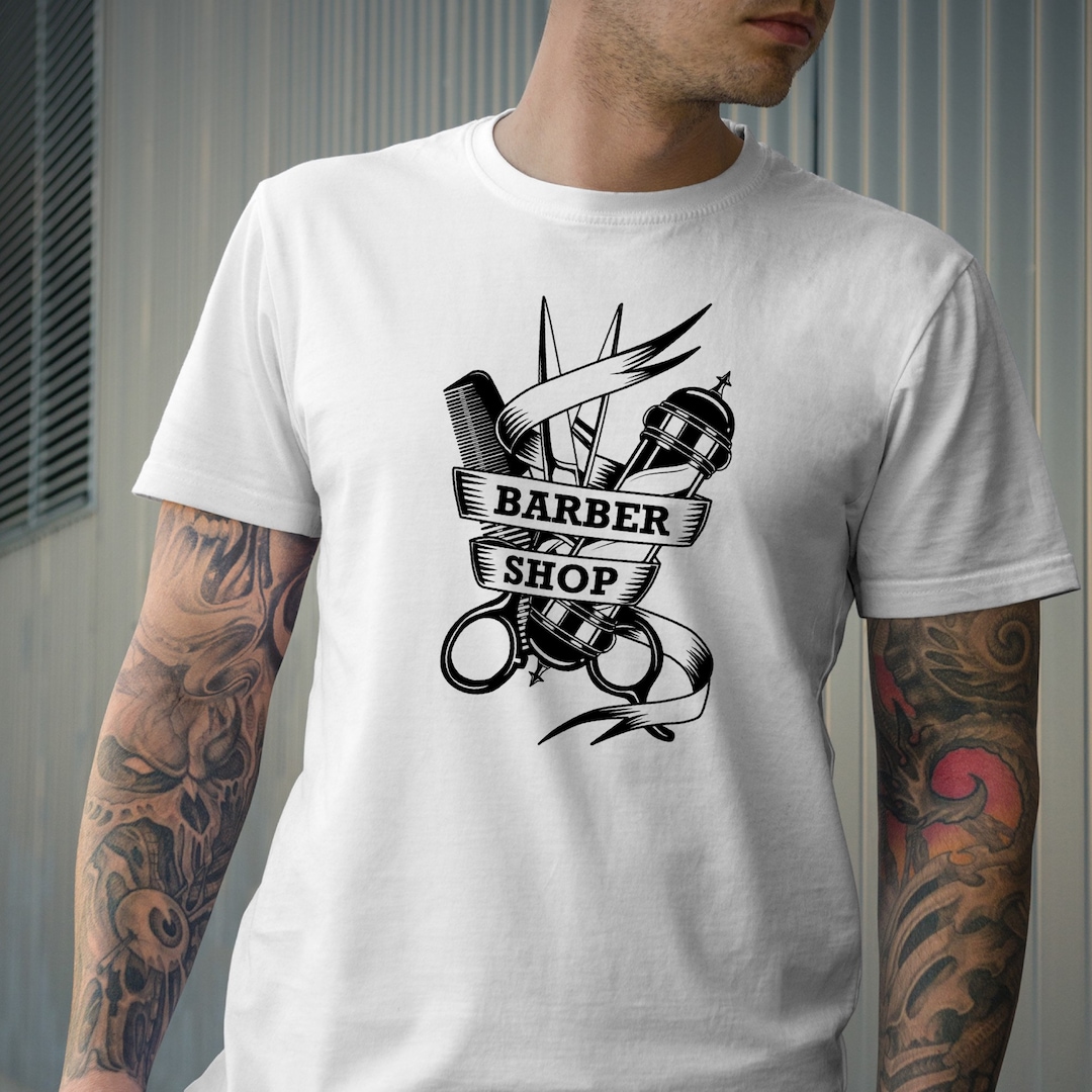 Mens Barber Shirt / Barber Shop Shirt - Etsy