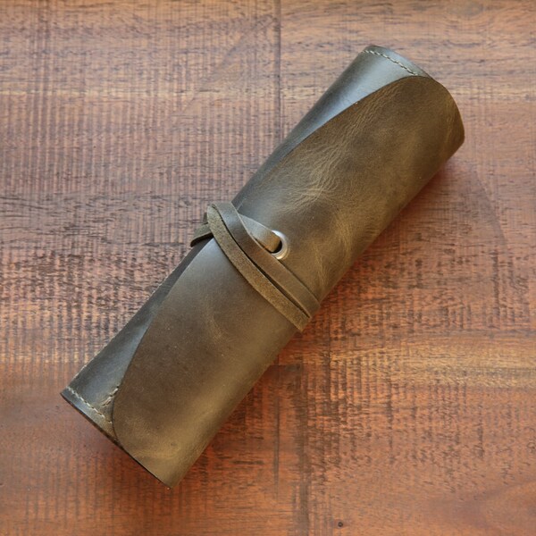 Leather Tool Roll - Etsy
