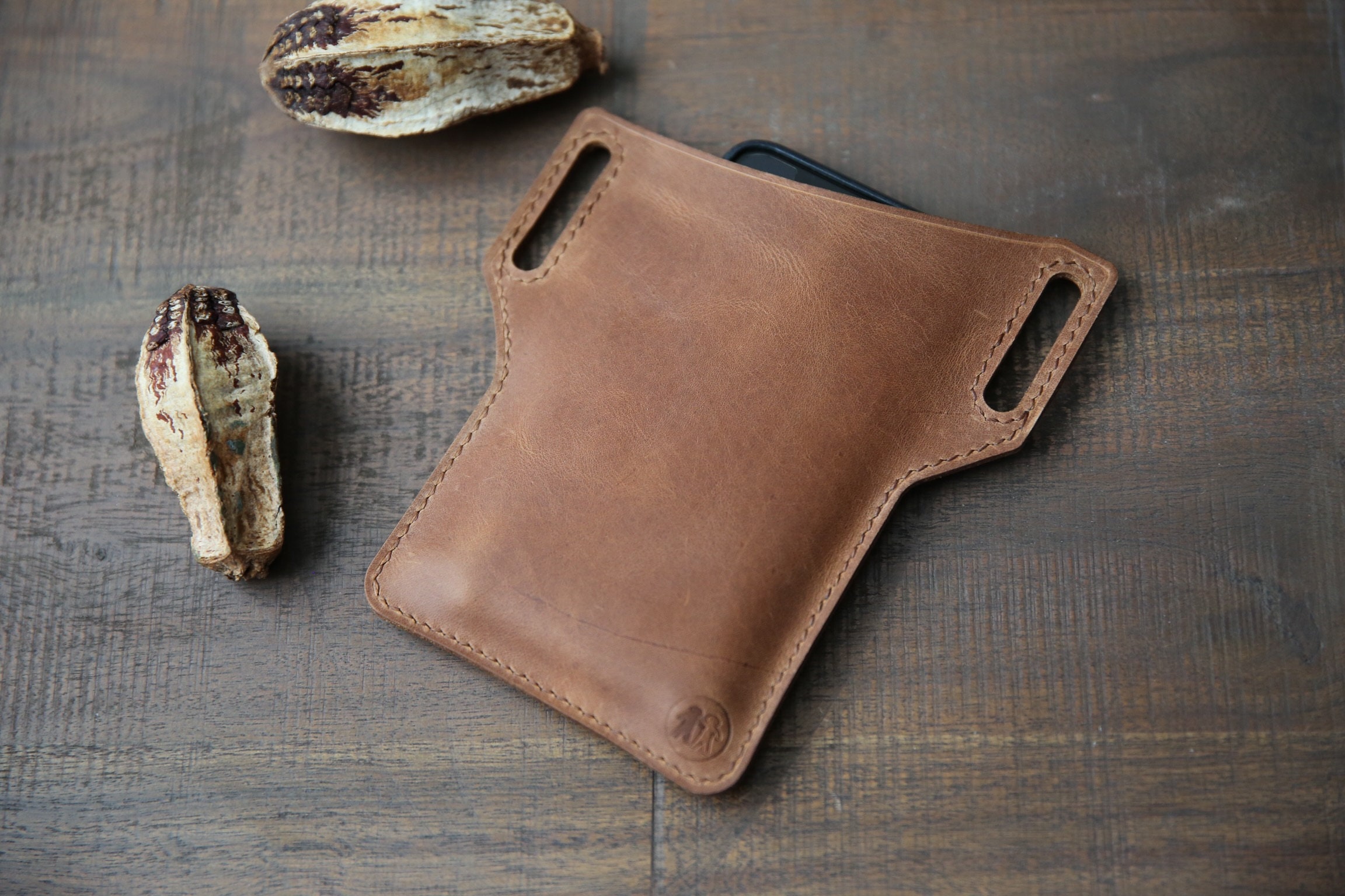 Leather Phone Belt Pouch Men Leather Cell Phone Loop Holster - Etsy