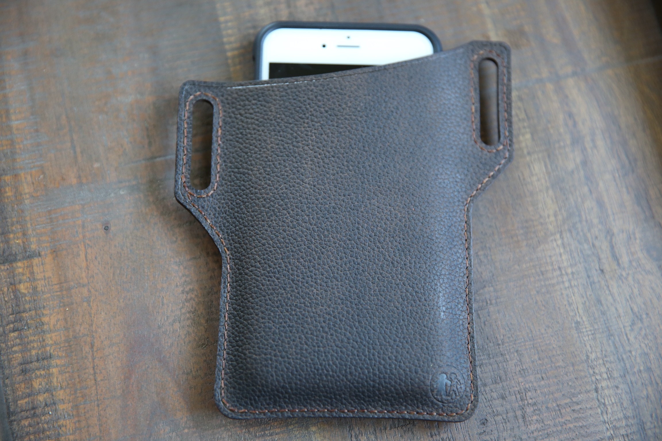 Leather Phone Belt Pouch, Men Leather Cell Phone Loop Holster Case ...