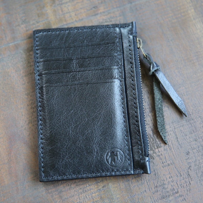 Zipper Card Holder Wallet - Etsy