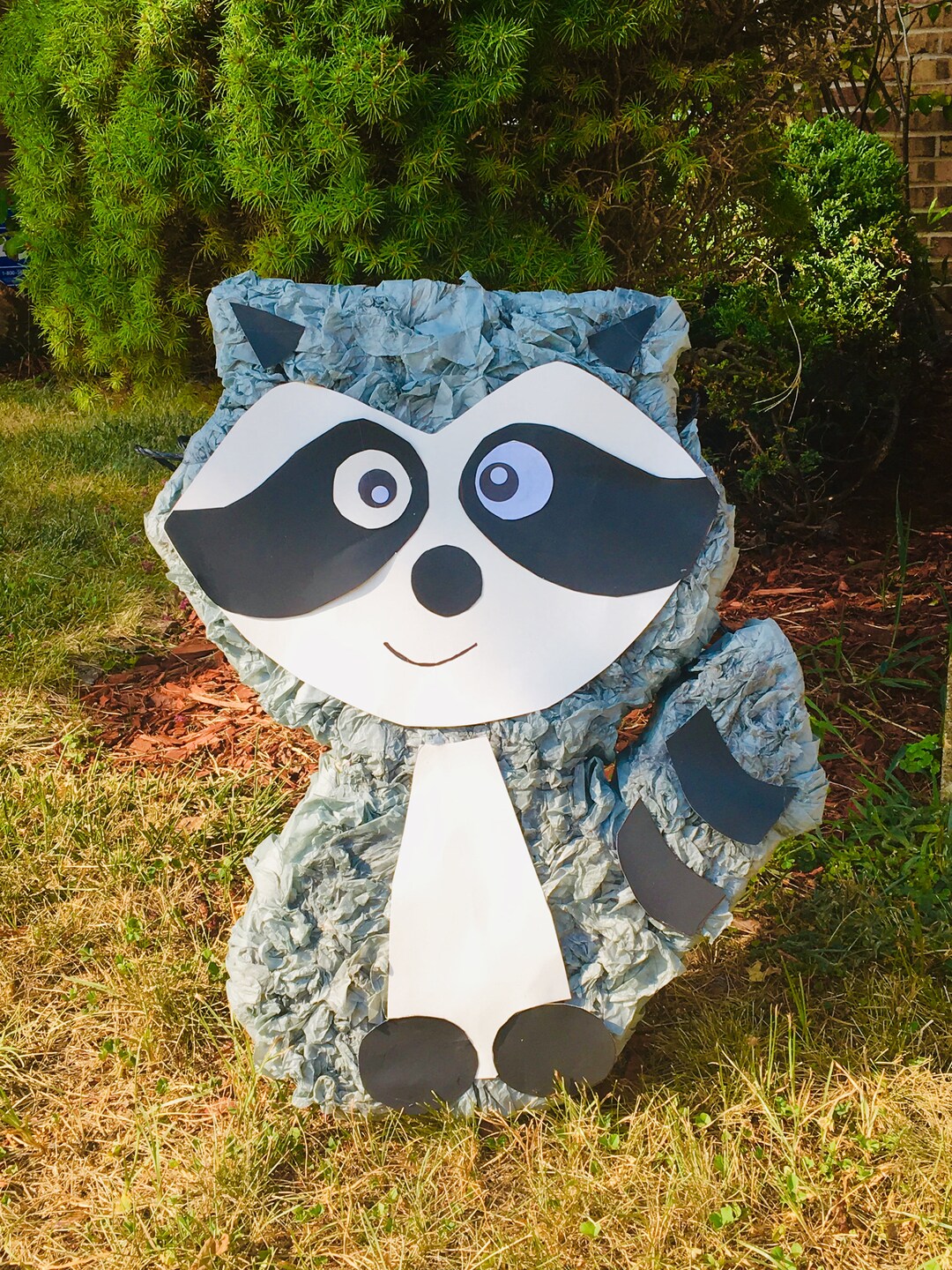 Raccoon Piñata Pinata Zoo Theme Birthday Party Animales Forest - Etsy