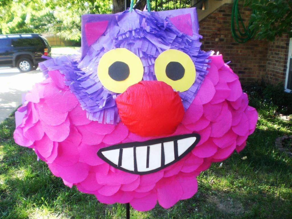 Purple Cat Pinata Custom Made Pinata Tea Party Pinata Birthday Princess ...