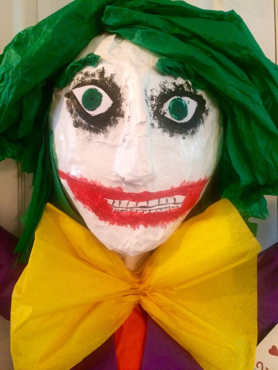 Inspired Villain birthday pinata for batman and robin party | Etsy