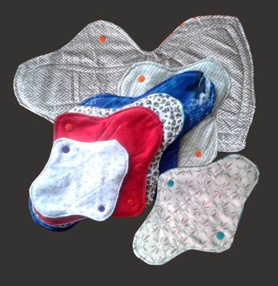 Sampling Set Mama Cloth Pads One of Each With Postpartum Etsy Canada